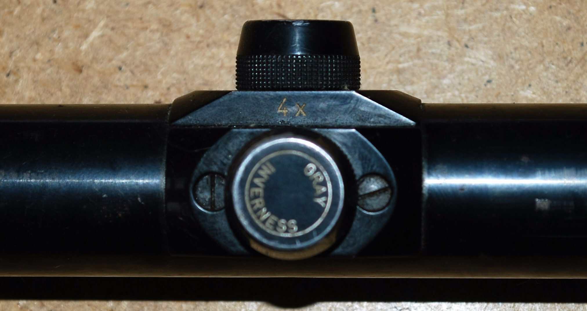 GREY OF INVERNESS 4X RIFLE SCOPE. - Emma Custom Rifles