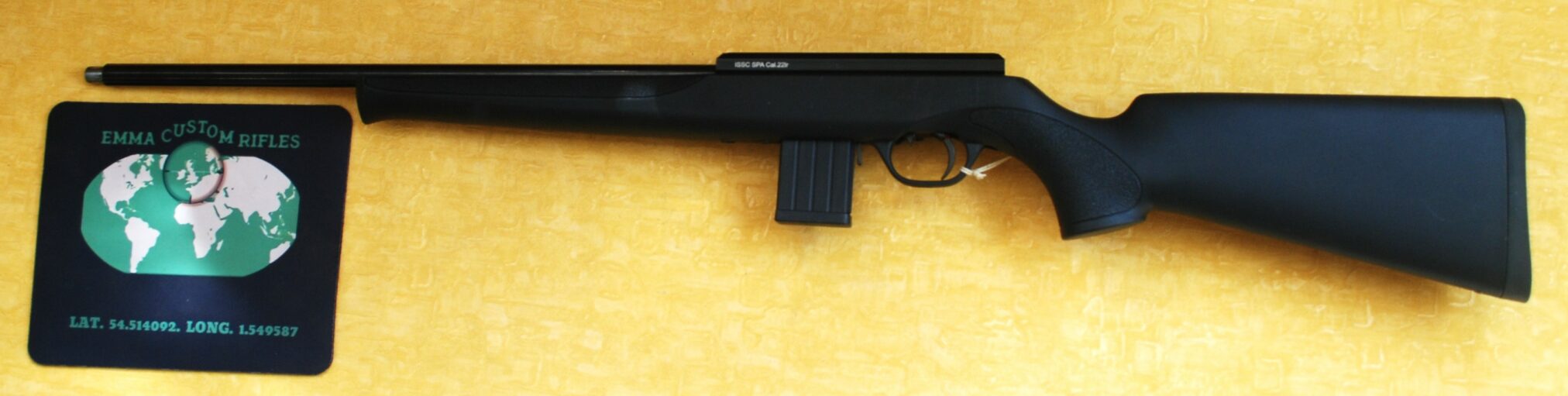 ISSC SPA SYNTHETIC 22RIMFIRE STRAIGHT PULL RIFLE. - Emma Custom Rifles
