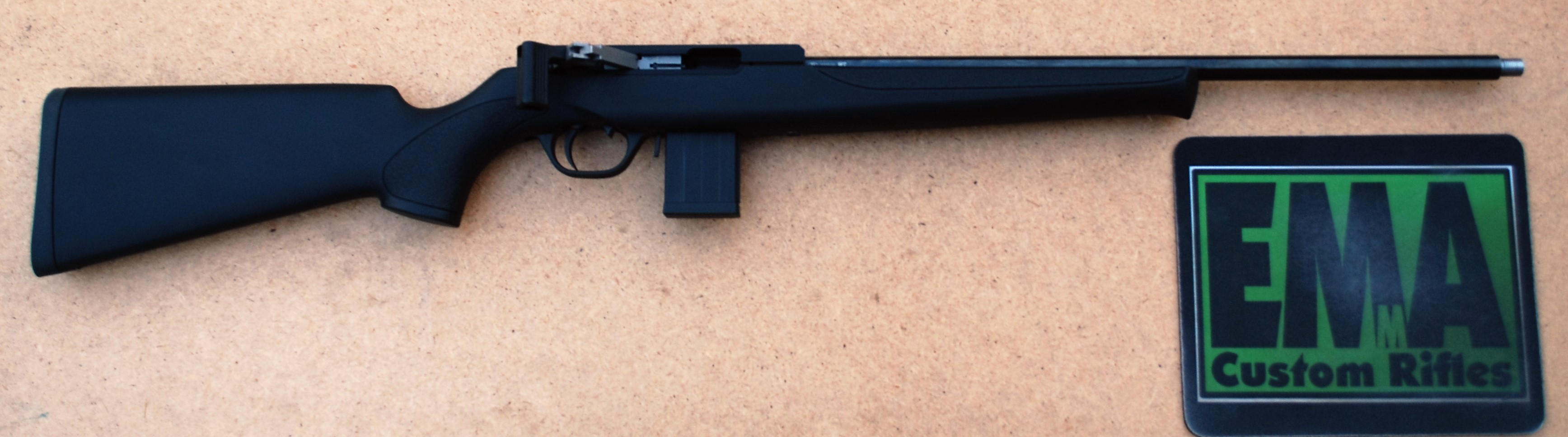 ISSC SPA SYNTHETIC 22RIMFIRE STRAIGHT PULL RIFLE. - Emma Custom Rifles