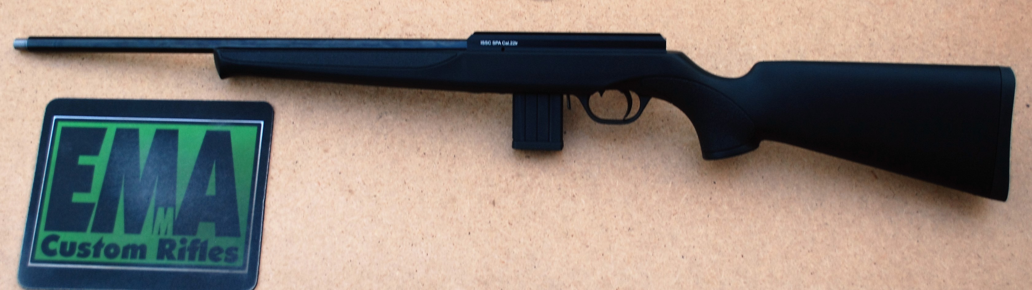 ISSC SPA SYNTHETIC 22RIMFIRE STRAIGHT PULL RIFLE. - Emma Custom Rifles