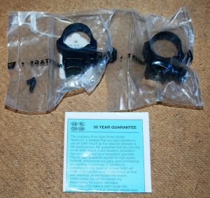 MAUSER 98 ERNST APEL FIXED SCOPE MOUNTS - Emma Custom Rifles