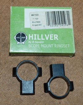 HILVER SCOPE RINGS WINDAGE ADJUSTABLE - Emma Custom Rifles