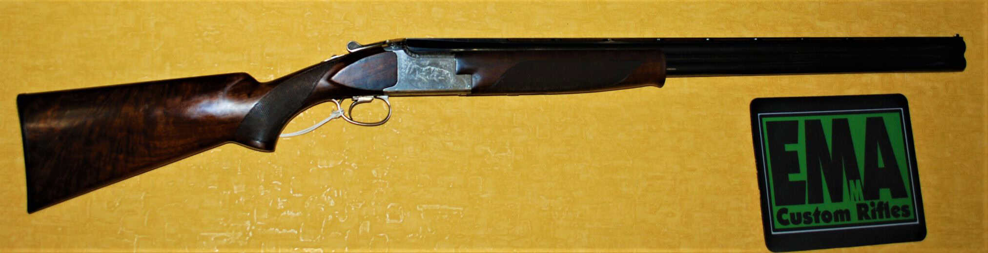 BROWNING 12G OVER AND UNDER SHOTGUN. - Emma Custom Rifles