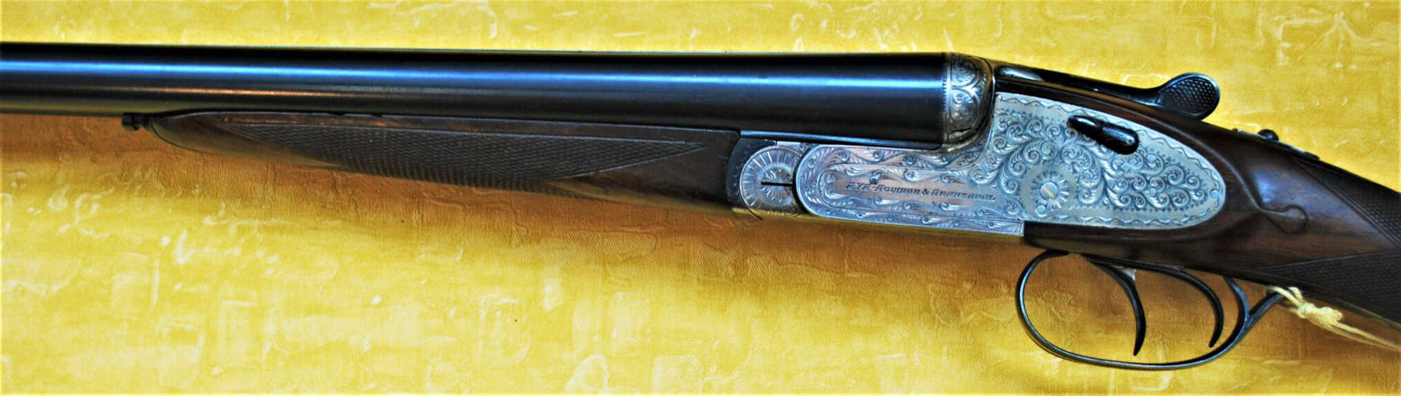 AYA 12G No.2 SIDELOCK EJECTOR SIDE BY SIDE SHOTGUN. - Emma Custom Rifles
