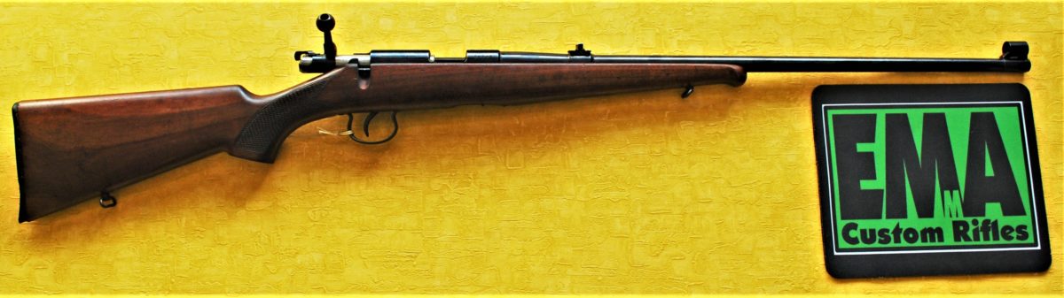 1951 BRNO .22 RIM FIRE BOLT ACTION RIFLE. - Emma Custom Rifles
