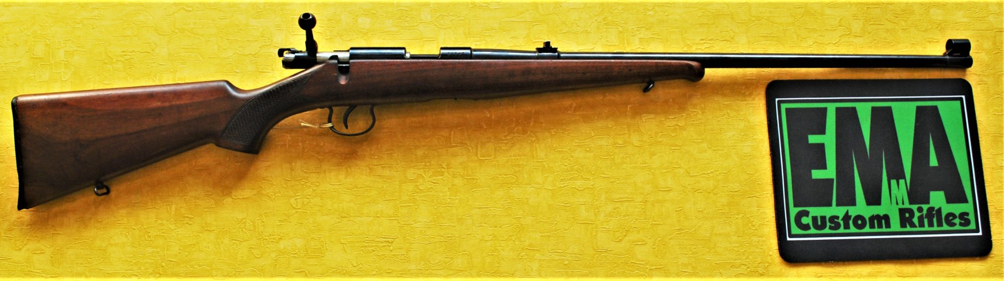 1951 BRNO .22 RIM FIRE BOLT ACTION RIFLE. - Emma Custom Rifles
