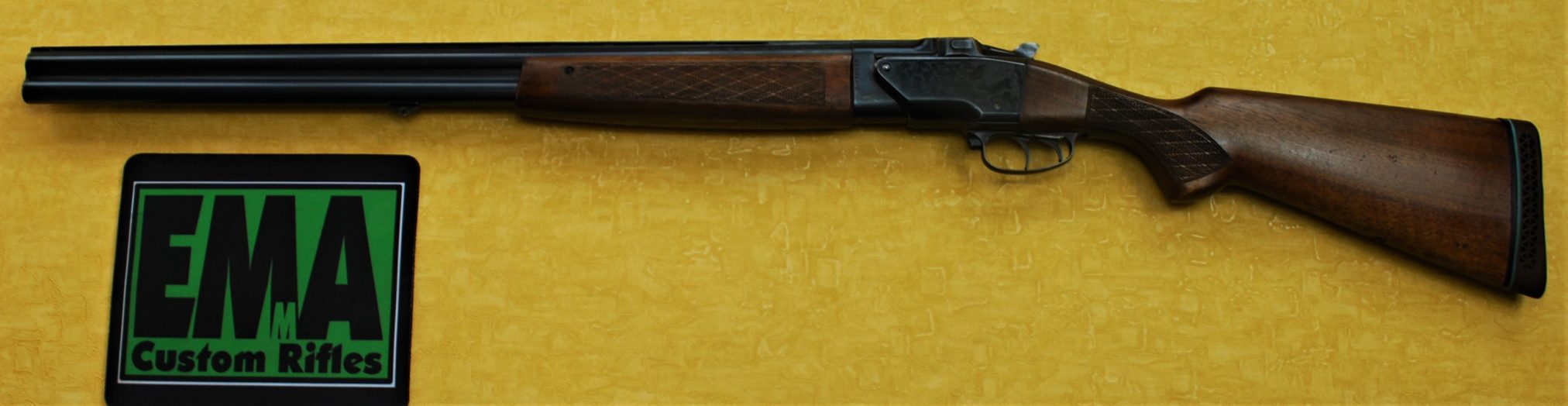 BRNO 12G OVER AND UNDER ZH 301 NONE EJECTOR SHOTGUN. - Emma Custom Rifles
