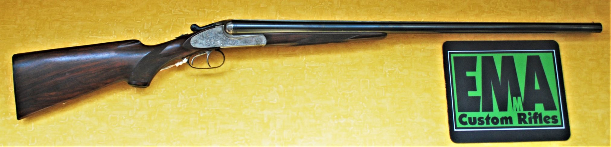 MERKEL 12G SIDE BY SIDE MODEL 60E SHOTGUN. - Emma Custom Rifles