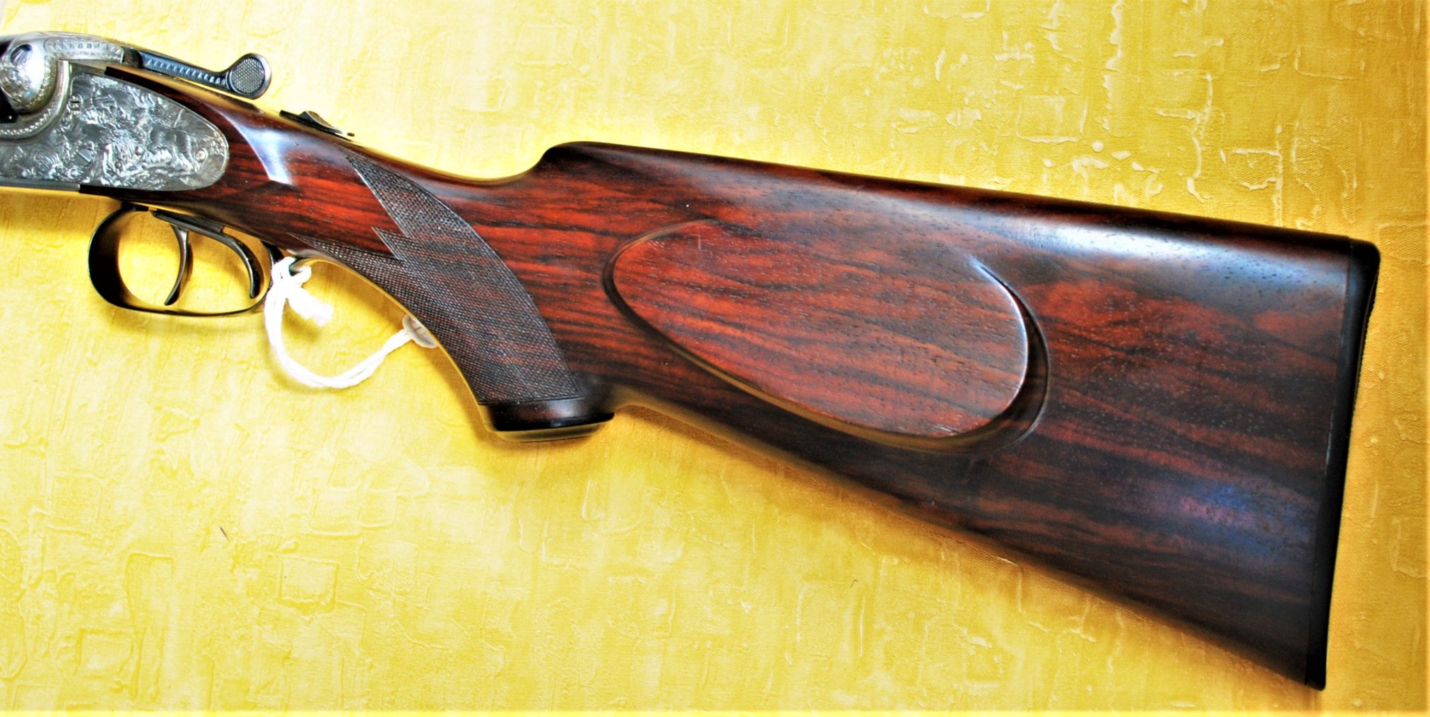 MERKEL 12G SIDE BY SIDE MODEL 60E SHOTGUN. - Emma Custom Rifles