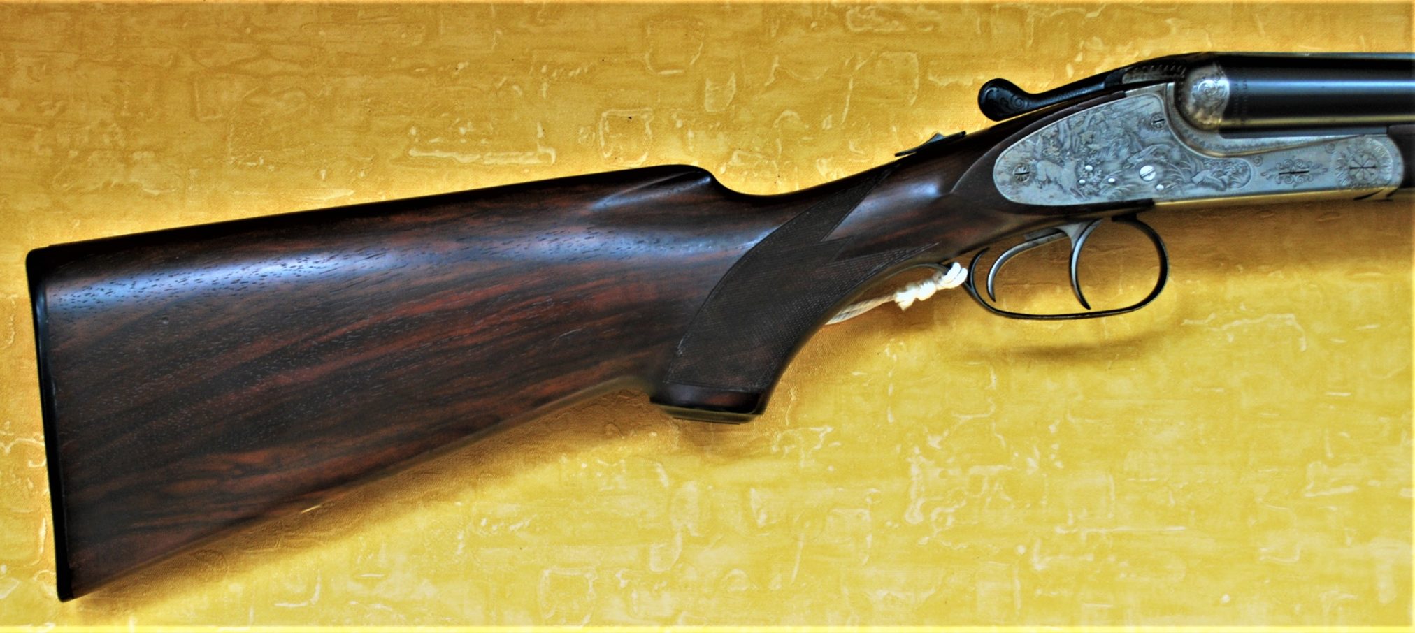 MERKEL 12G SIDE BY SIDE MODEL 60E SHOTGUN. - Emma Custom Rifles