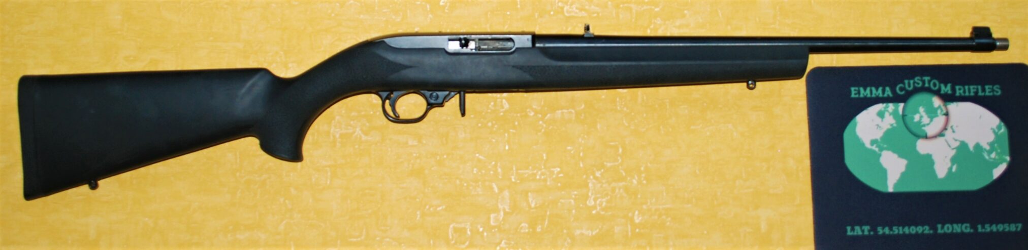 RUGER .22 SEMI AUTOMATIC RIFLE. - Emma Custom Rifles
