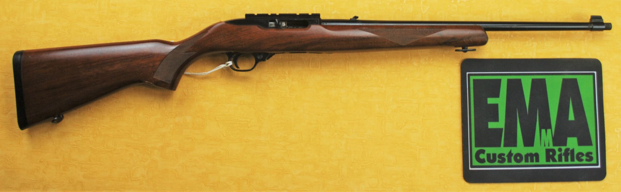 RUGER .22 SEMI AUTOMATIC WALNUT DELUXE RIFLE. - Emma Custom Rifles