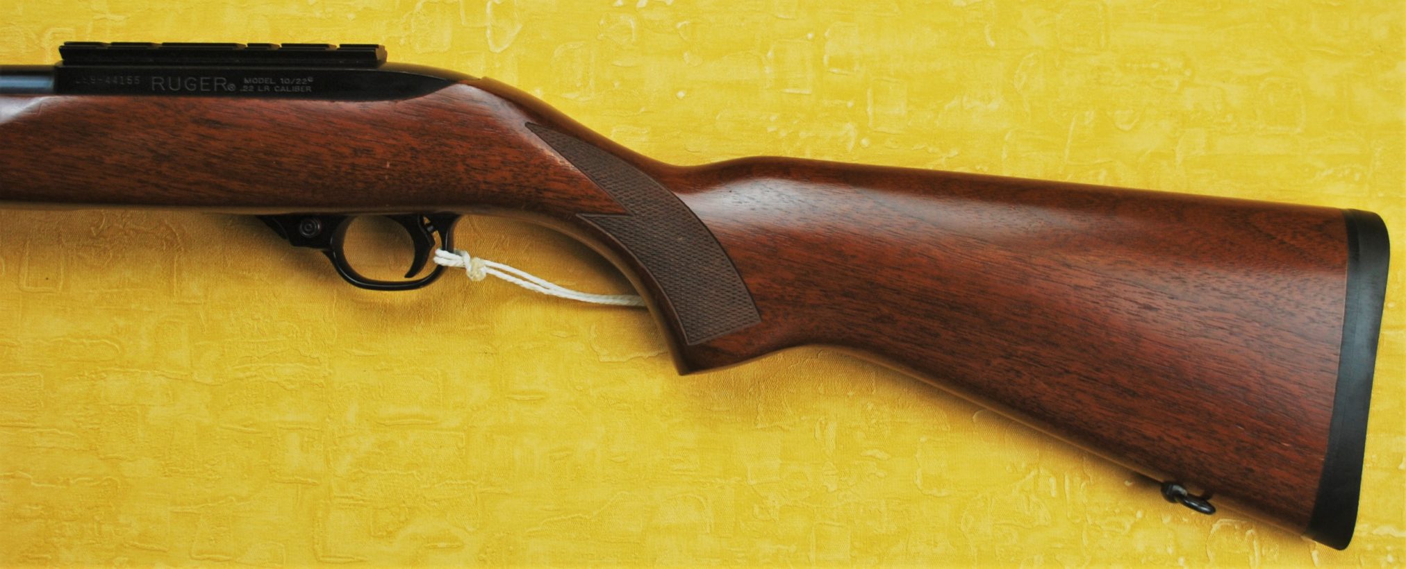 RUGER .22 SEMI AUTOMATIC WALNUT DELUXE RIFLE. - Emma Custom Rifles