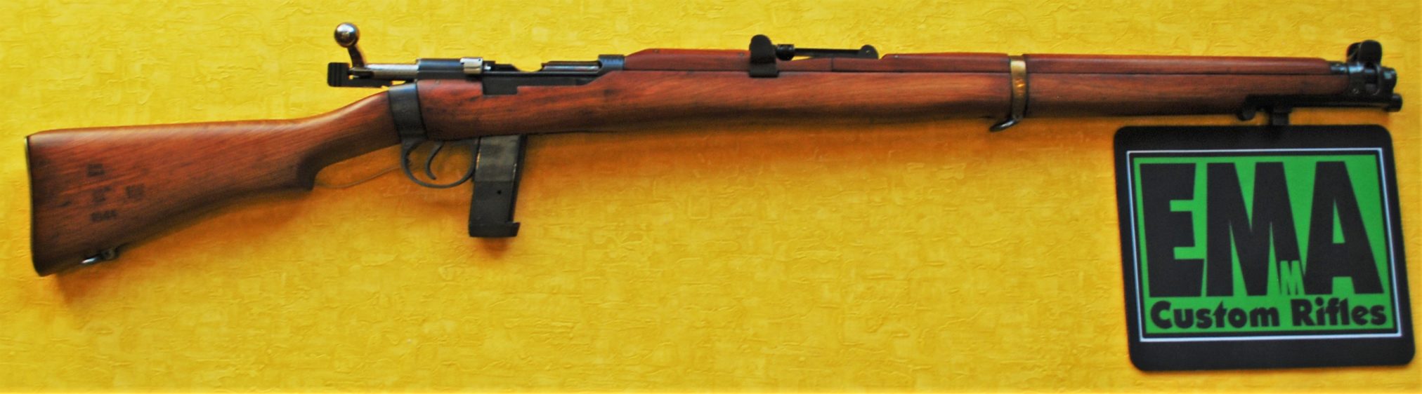 LEE ENFIELD SMLE .45 ACP CONVERSION BOLT ACTION RIFLE. - Emma Custom Rifles