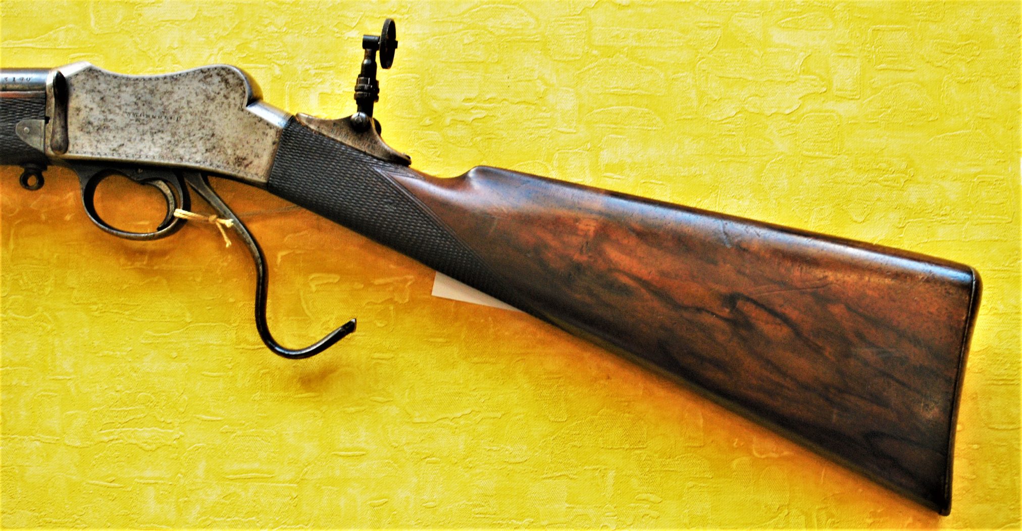 W. GREENER .22 RIM FIRE MARTINI ACTION RIFLE. - Emma Custom Rifles