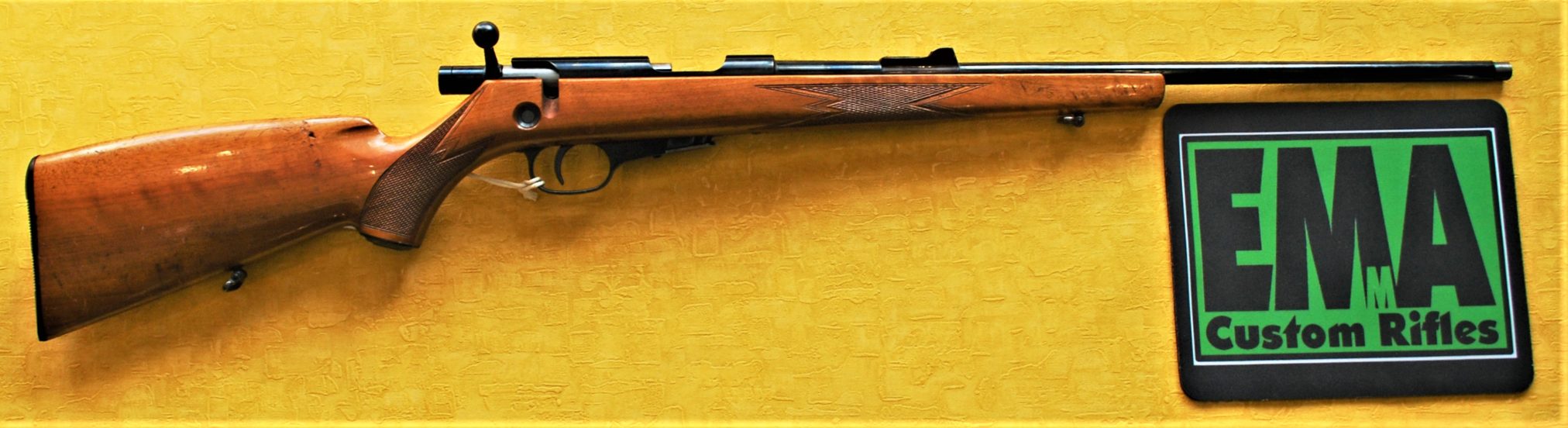 CARL WALTHER .22 RF SPORTING BOLT ACTION RIFLE. - Emma Custom Rifles