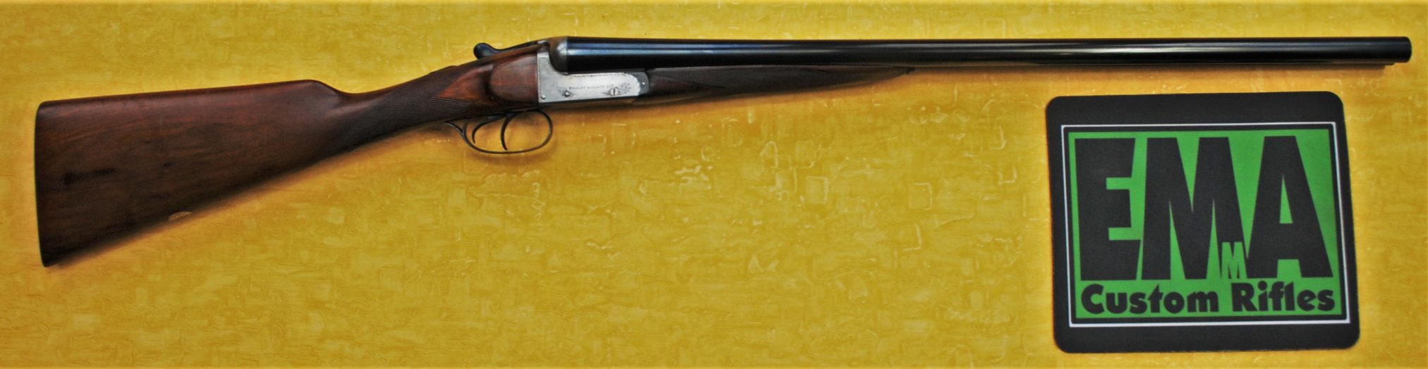 WEBLEY AND SCOTT 12G SIDE BY SIDE EJECTOR SHOTGUN. - Emma Custom Rifles