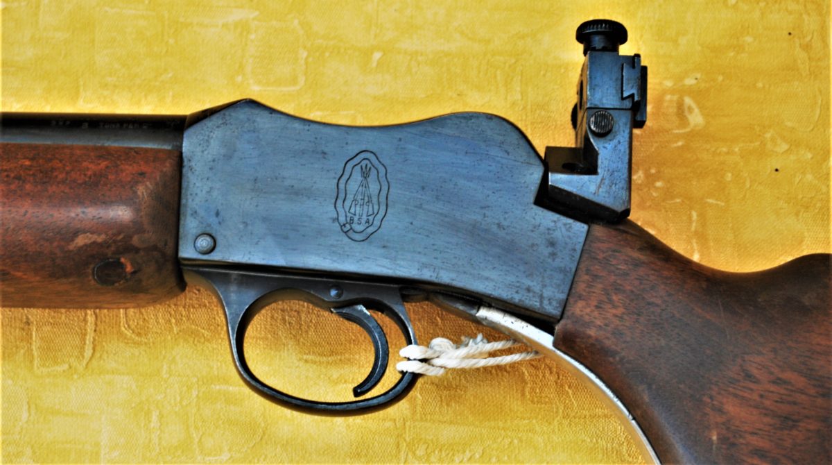 BSA .22 RIM FIRE MODEL 12/15 MARTINI ACTION TARGET RIFLE. - Emma Custom ...