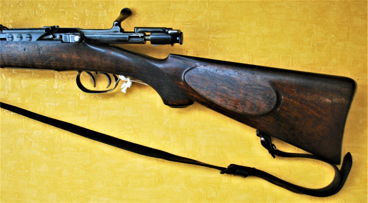 1906 STEYR MANNLICHER SCHOENAUER 6.5X54 STUTZEN RIFLE. - Emma Custom Rifles
