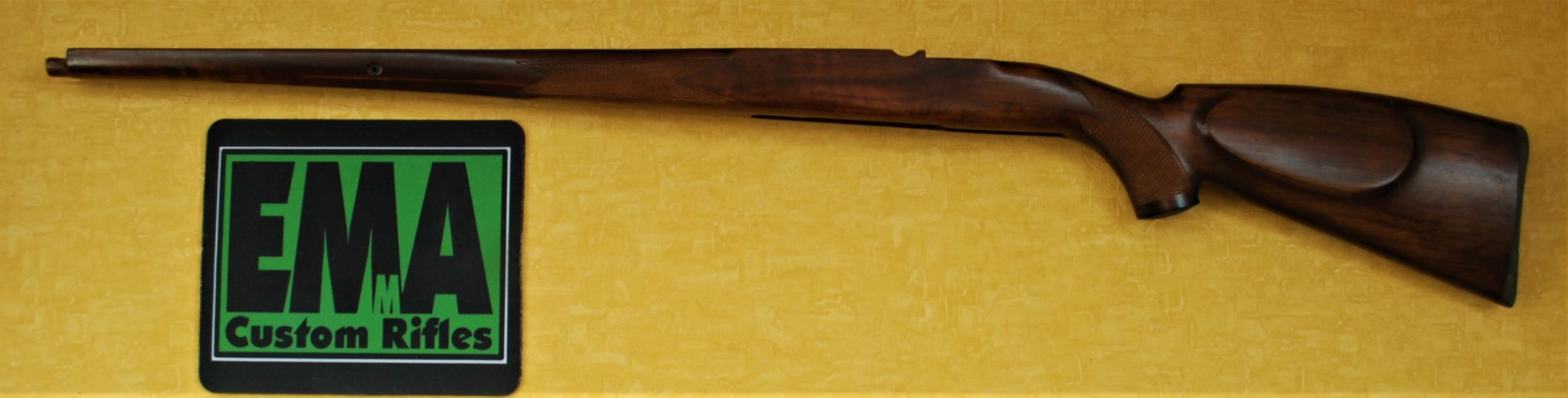 MAUSER 98 ACTION STUTZEN WALNUT RIFLE STOCK. - Emma Custom Rifles