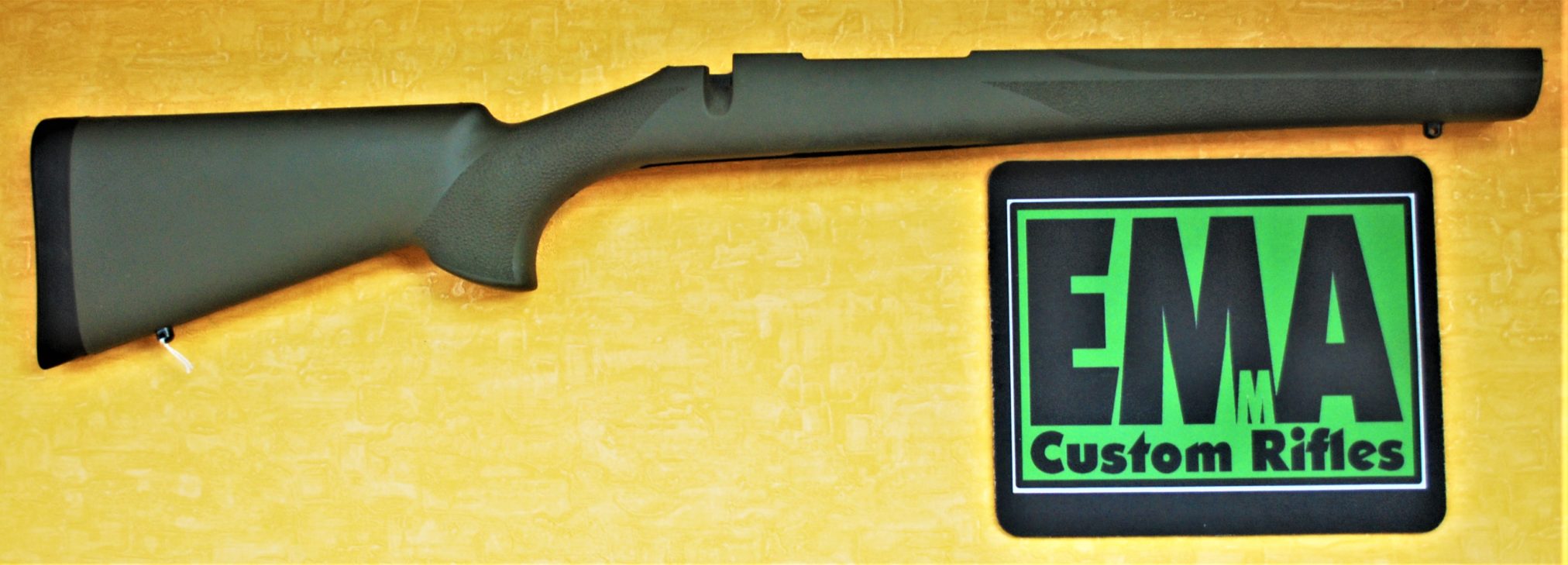 HOWA 1500 STANDARD ACTION HOGUE STOCK. GREEN. - Emma Custom Rifles