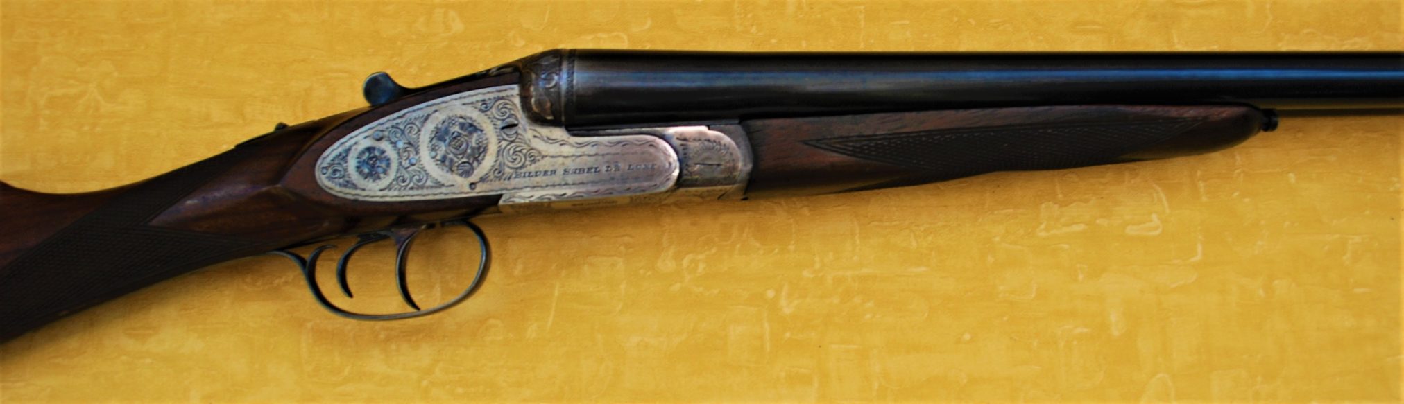 SILVER SABEL 12G DELUXE SIDE BY SIDE SHOTGUN. - Emma Custom Rifles