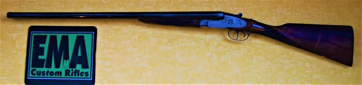SILVER SABEL 12G DELUXE SIDE BY SIDE SHOTGUN. - Emma Custom Rifles