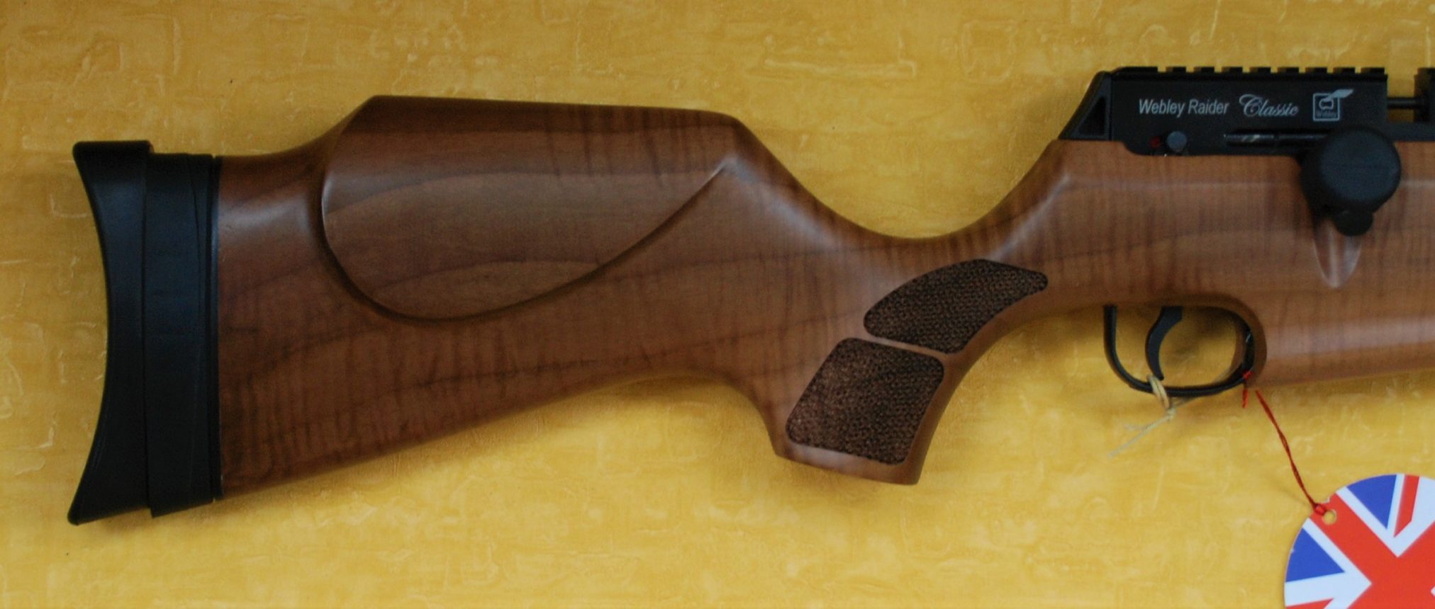 WEBLEY .177 (4.5MM) RAIDER QUANTUM CLASSIC DELUXE BOLT ACTION PCP AIR ...