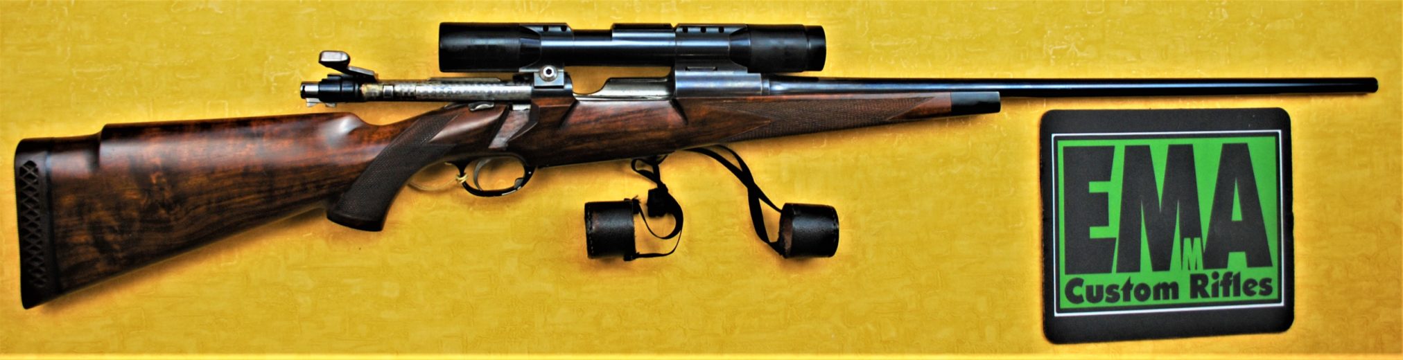 DAVID LLOYD .270 BOLT ACTION RIFLE AND SCOPE. - Emma Custom Rifles
