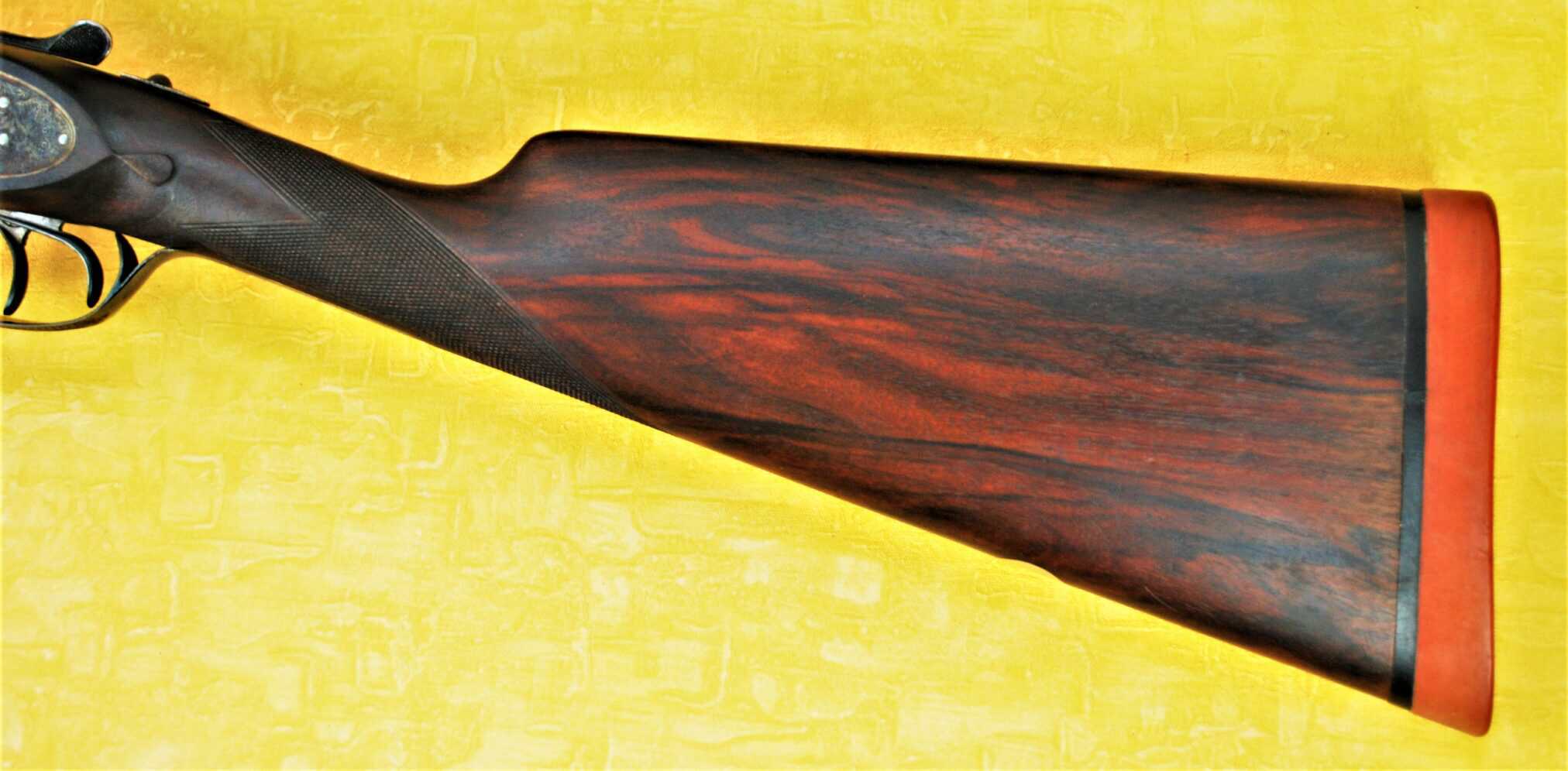 AYA 12G XXV SIDELOCK SIDE BY SIDE SHOTGUN. - Emma Custom Rifles