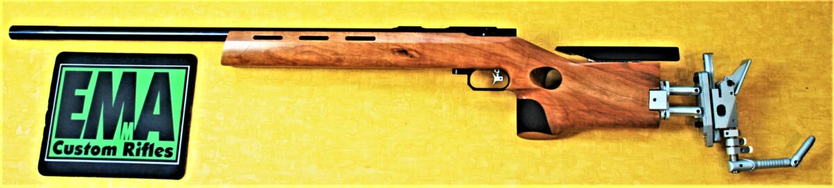 ANSCHUTZ .22 RIM FIRE 1907 / 1914 WALNUT BOLT ACTION MATCH TARGET RIFLE ...