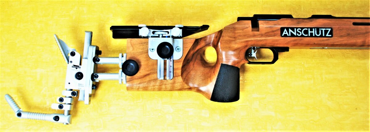 ANSCHUTZ .22 RIM FIRE 1907 / 1914 WALNUT BOLT ACTION MATCH TARGET RIFLE ...