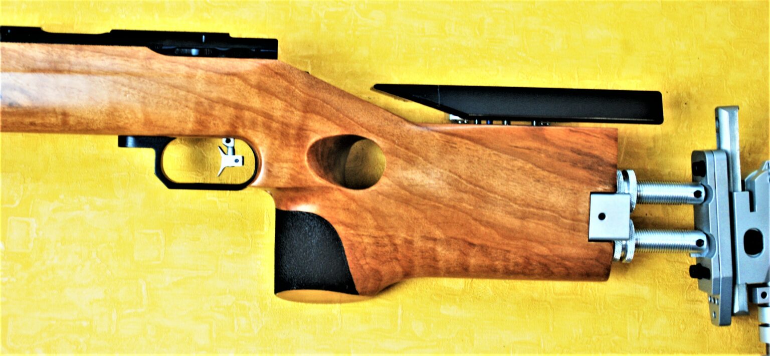 ANSCHUTZ .22 RIM FIRE 1907 / 1914 WALNUT BOLT ACTION MATCH TARGET RIFLE ...