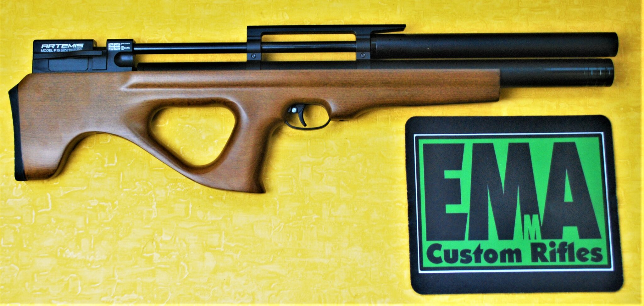 ARTEMIS P15 PCP SIDE LEVER ACTION .177 AIR RIFLE. - Emma Custom Rifles