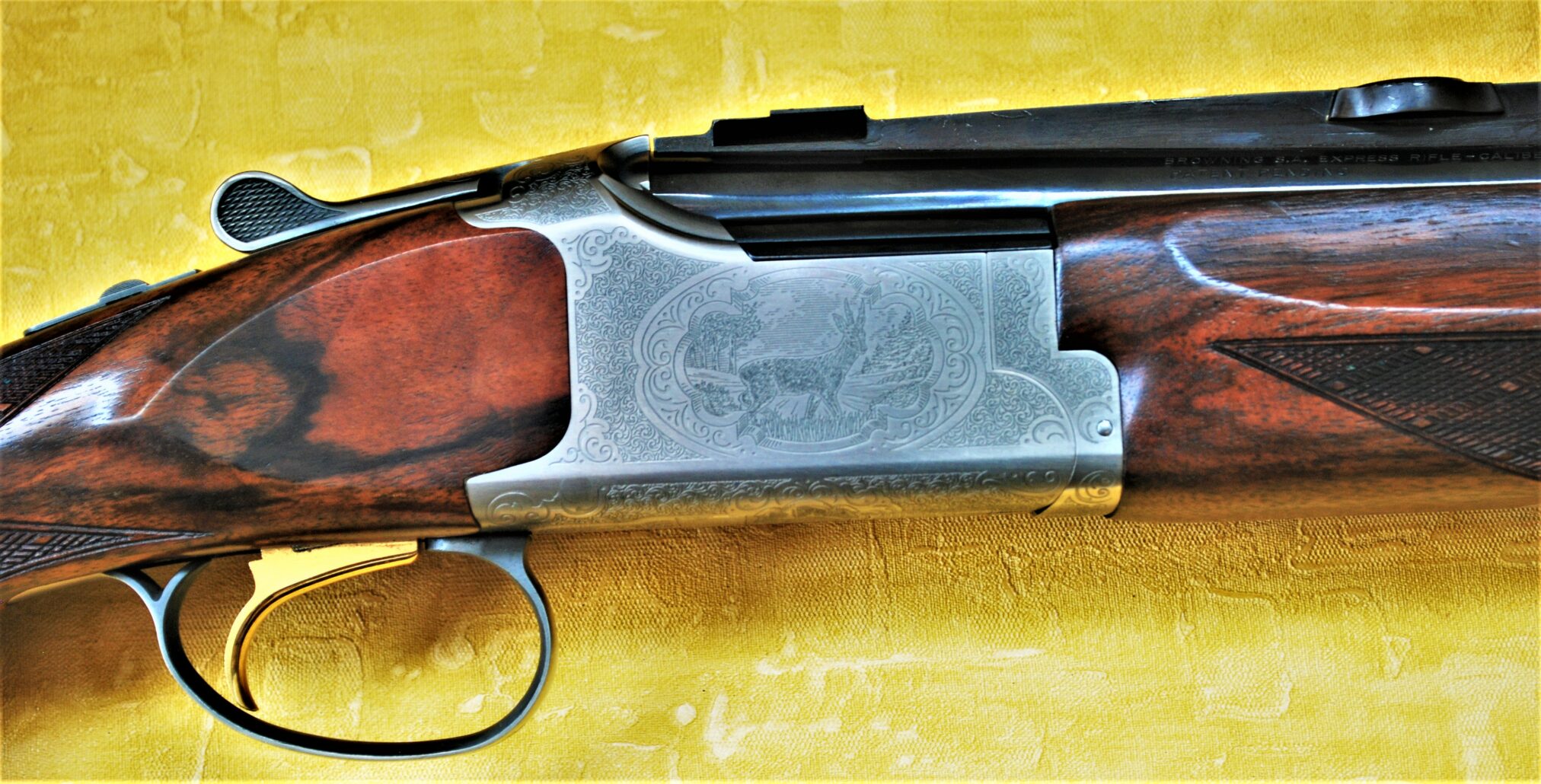 BROWNING .30R OVER AND UNDER DOUBLE RIFLE. - Emma Custom Rifles
