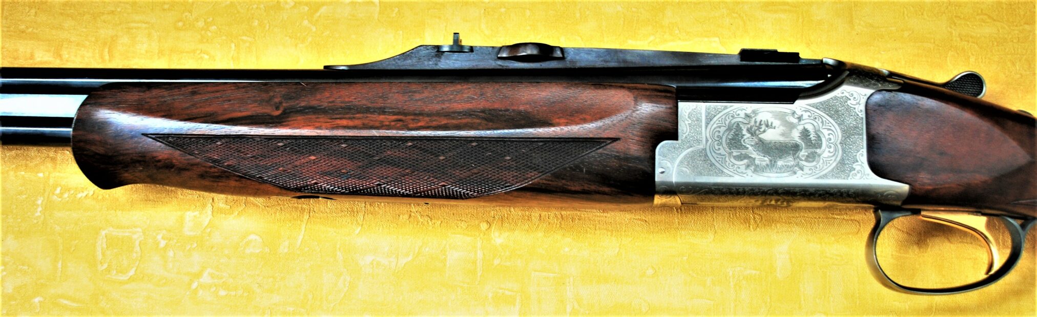 BROWNING .30R OVER AND UNDER DOUBLE RIFLE. - Emma Custom Rifles