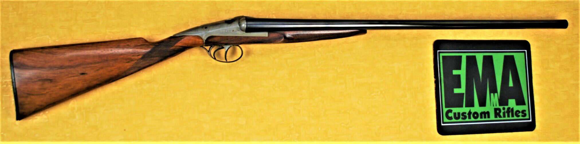 DARNE 12G SLIDING BREECH SIDE BY SIDE SHOTGUN. - Emma Custom Rifles