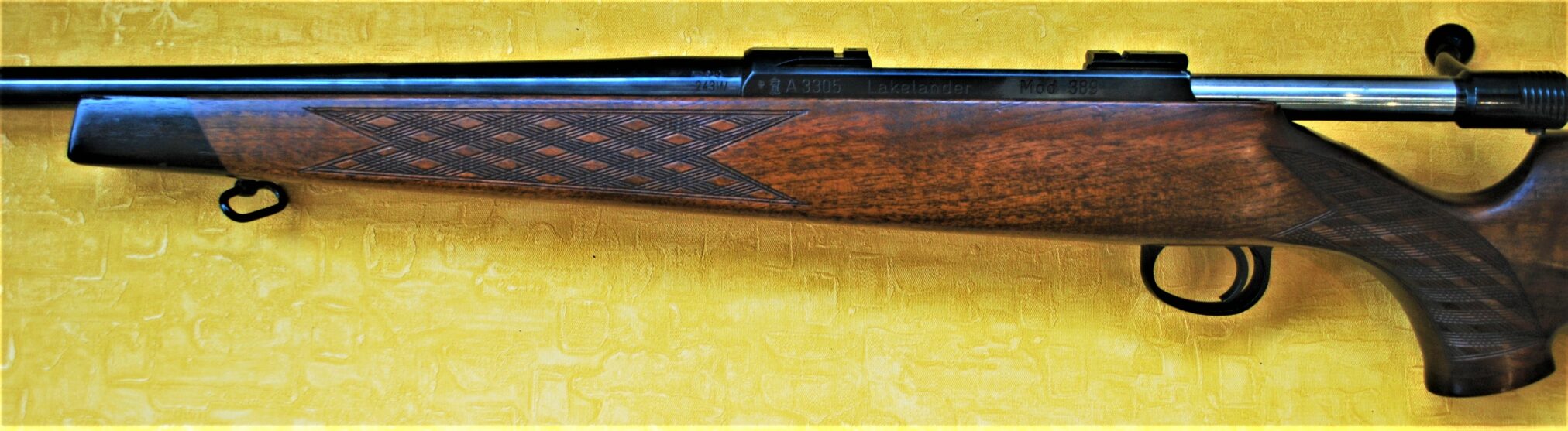 LAKELANDER .243 MODEL 389 BOLT ACTION RIFLE. - Emma Custom Rifles