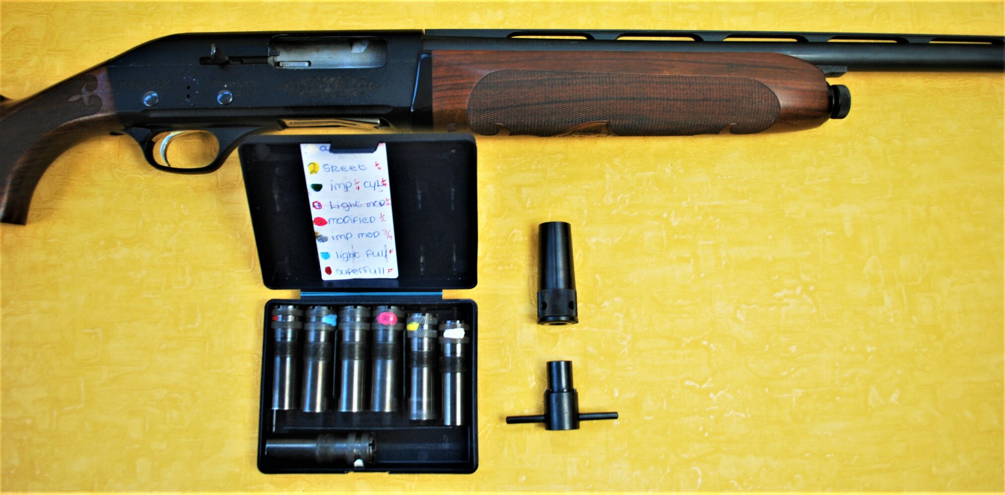 FABARM EURO LION MK11 12G SEMI AUTOMATIC SHOTGUN. - Emma Custom Rifles