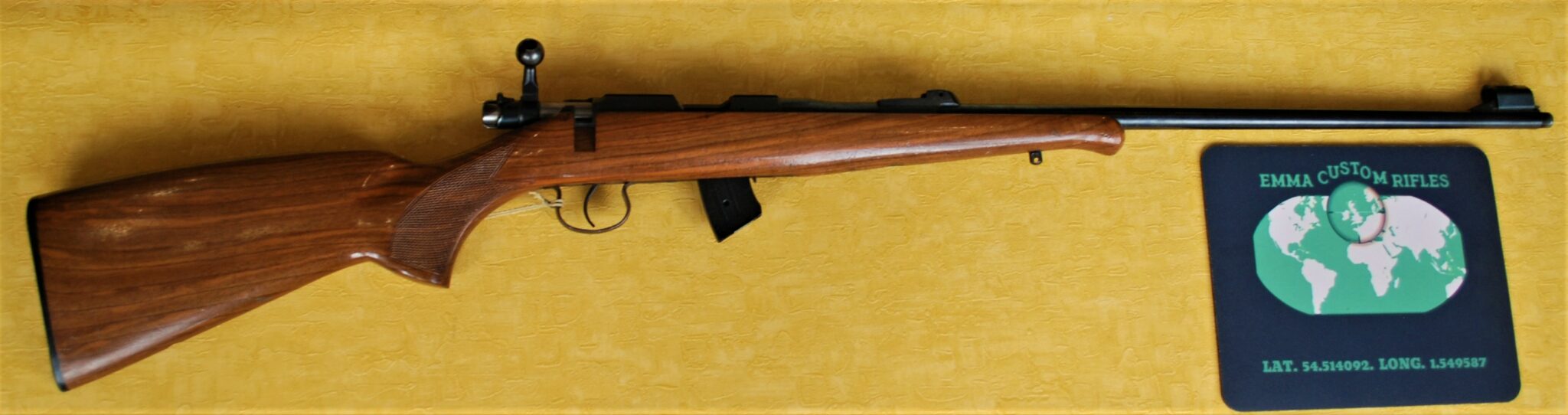 CZ BRNO MODEL 2-E-H BOLT ACTION .22 RIM FIRE RIFLE. - Emma Custom Rifles