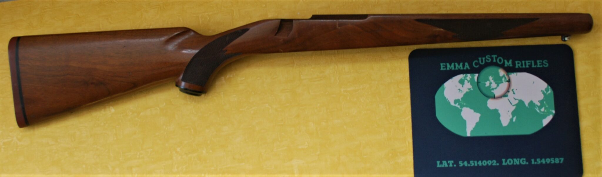 RUGER M77 MK1 VARMINT WALNUT RIFLE STOCK. - Emma Custom Rifles