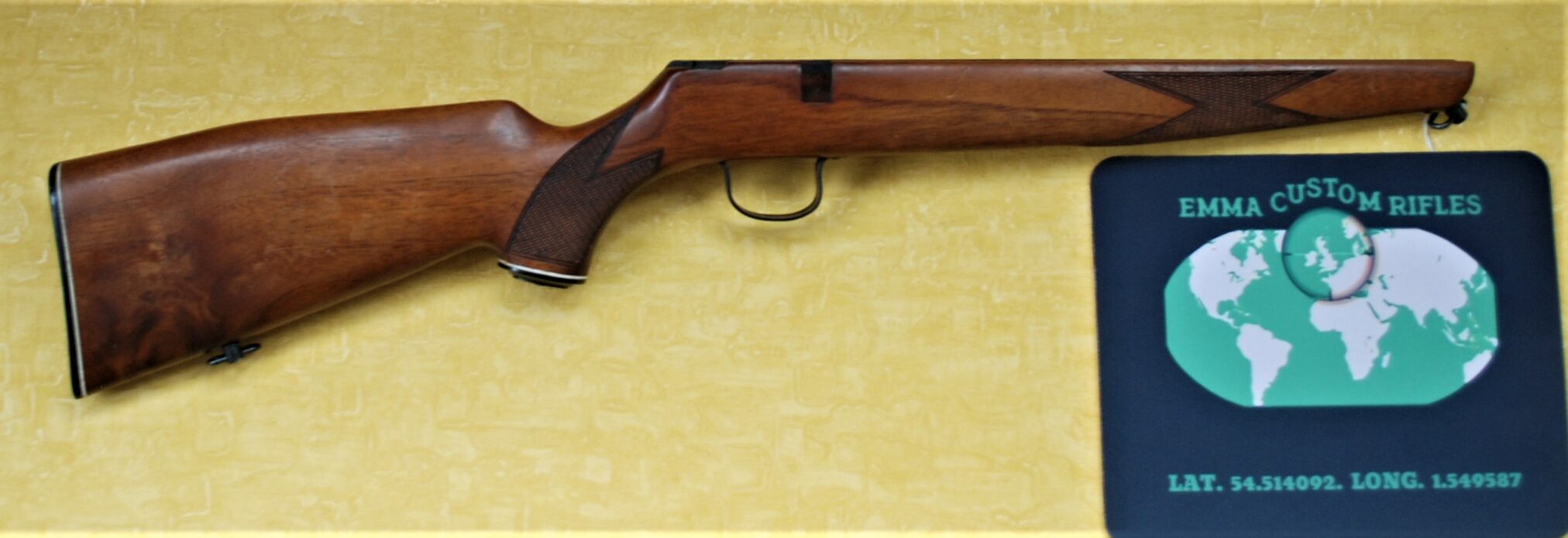 VOERE .22 RIM FIRE BOLT ACTION RIFLE STOCK. - Emma Custom Rifles