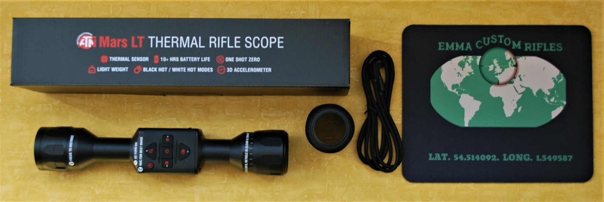 ATN MARS LT 3-6X 19mm THERMAL IMAGING RIFLE SCOPE - Emma Custom Rifles