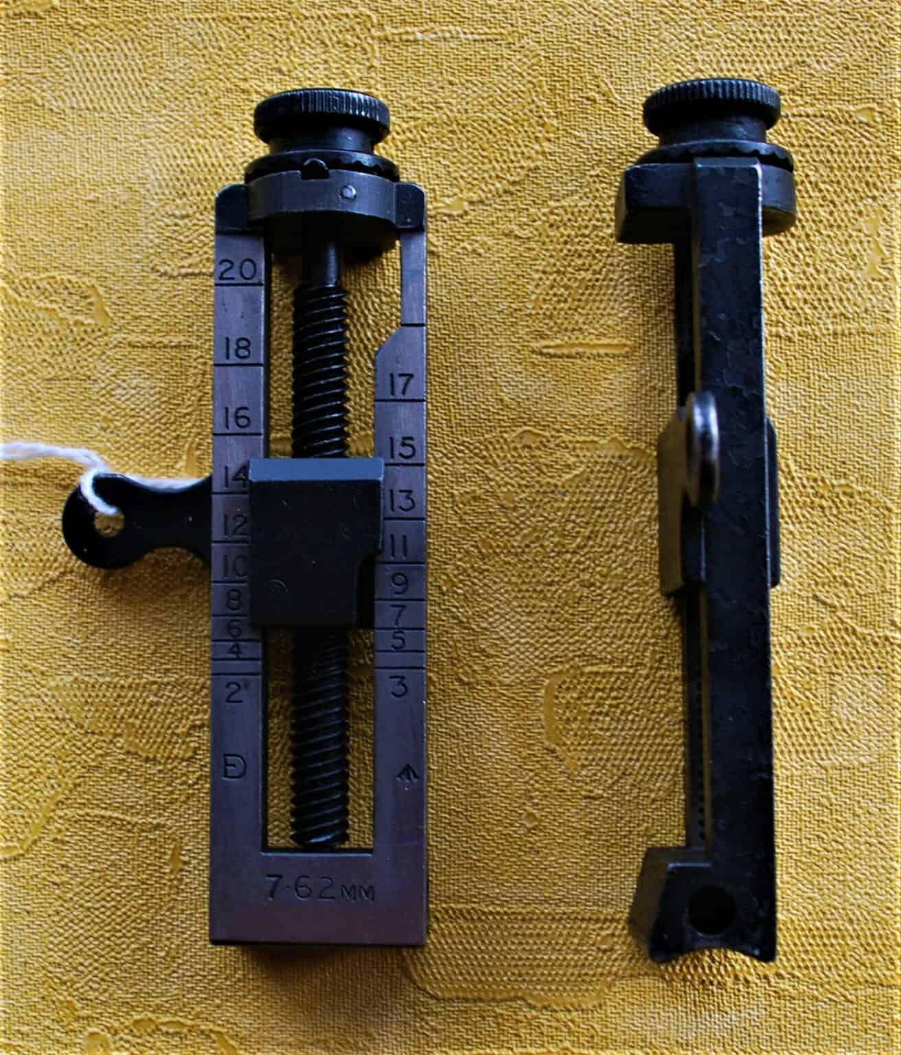 BRITISH MK11 BREN LMG LIGHT MACHINE GUN L4 REAR DIOPTRE BATTLE SIGHT ...