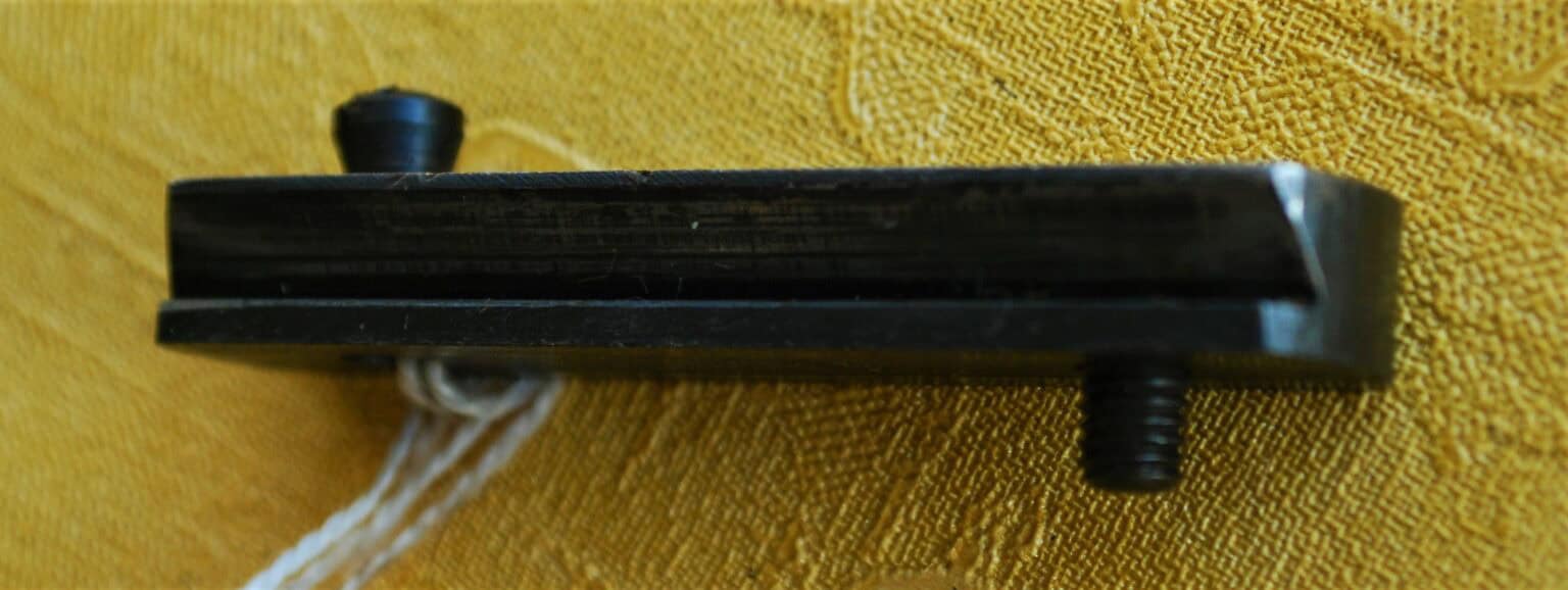 PARKER HALE RAIL / DOVETAIL MOUNT TO FIT ONTO THE SIDE OF A BSA MARTINI ...