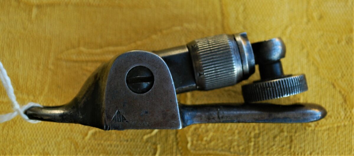 ALFRED PARKER (AGP) MICRO ADJUSTABLE TANG MOUNTING PEEP SIGHT INCLUDING ...