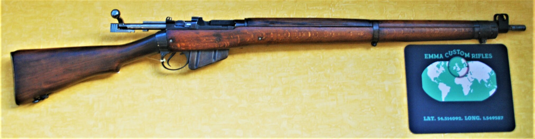 LEE ENFIELD No. 4 BOLT ACTION .303 TARGET RIFLE CONVERSION. - Emma ...