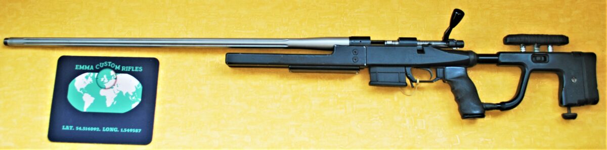 REMINGTON .308 LEFT HANDED BOLT ACTION TARGET RIFLE. - Emma Custom Rifles