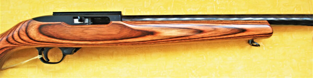 RUGER 10-22 TARGET LAMINATE .22 RIM FIRE SEMI-AUTO RIFLE. - Emma Custom ...