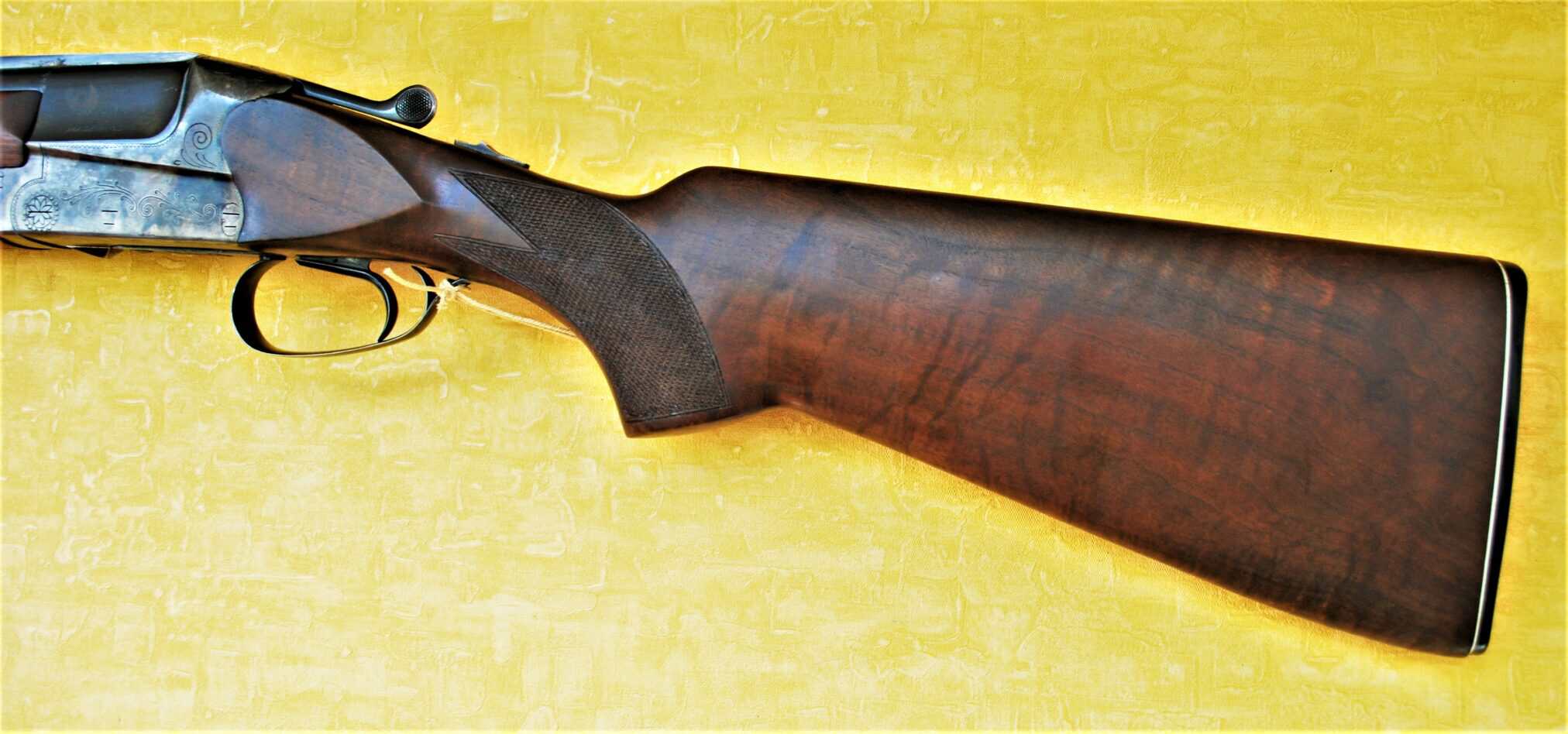 SIMSON SUHL GERMANY 12G OVER AND UNDER SHOTGUN. - Emma Custom Rifles
